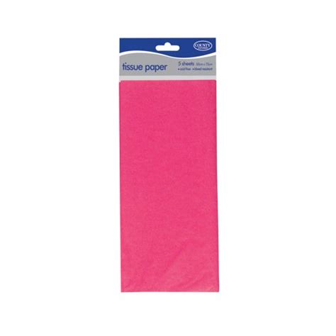 County Stationery Tissue Paper C6 500x750mm Assorted X5 Pack Of 36 C6