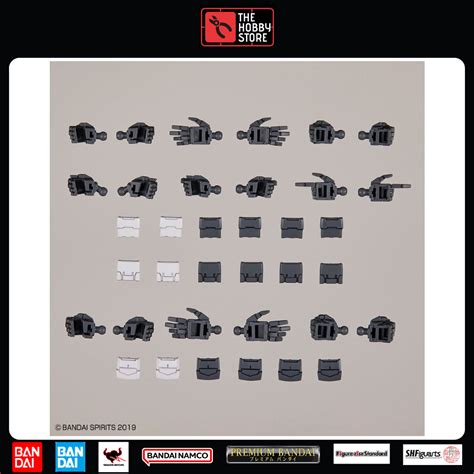 Bandai 30mm 1144 Option Parts Set 12 Hand Partssmulti Joint The