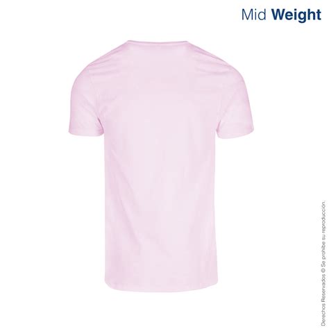Playera Cuello Redondo Manga Corta Para Caballero · 100 Algodón · Ros