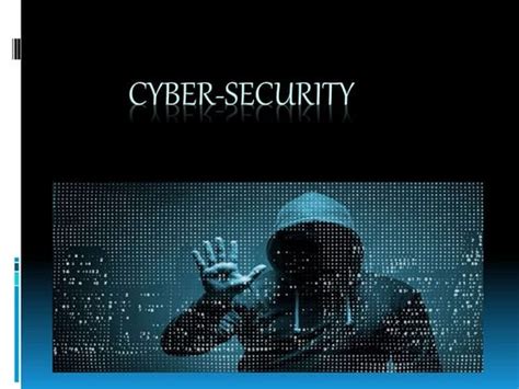 Introduction To Cyber Security Presentationpdf Information And
