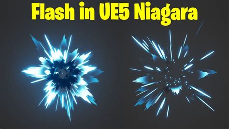 Flash in UE5 Niagara Tutorial | Download Files - YouTube