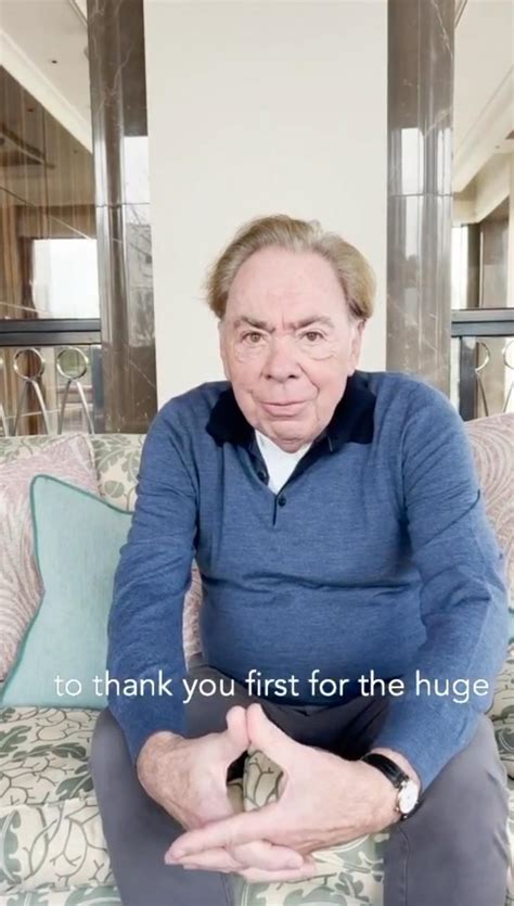 Andrew Lloyd Webber Details Sons Final Moments Before His Death