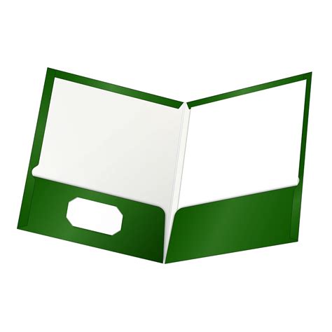Green Folder Clip Art