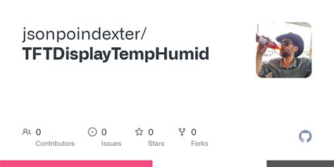 GitHub Jsonpoindexter TFTDisplayTempHumid