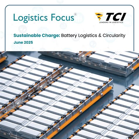 Sustainable Charge Battery Logistics And Circularity