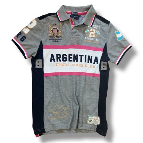 Vintage Buenos Aires Argentina Poloshirt Ralph Lauren 90s Gebraucht