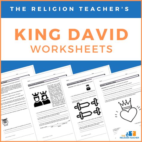 King David Activities And Crafts The Religion Teacher Catholic Religious Education