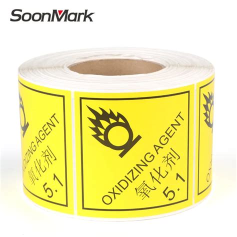 Time And Temperature Indicator Label Adhesive Warning Stickers
