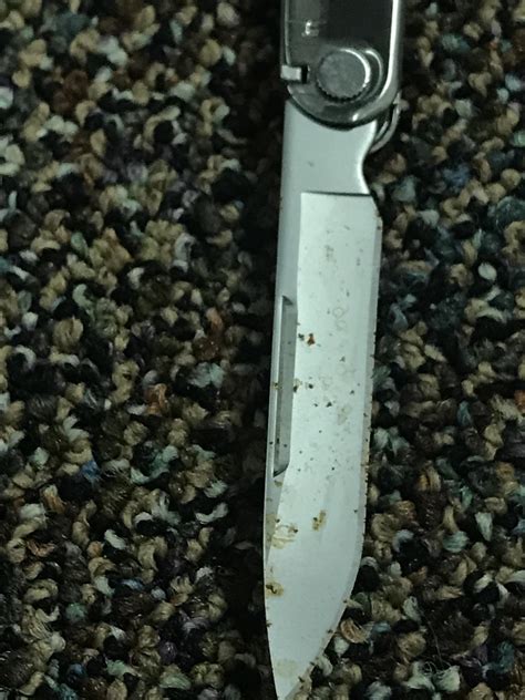 Is There A Way That I Can Get This Rust Off Of My Knife R Knives