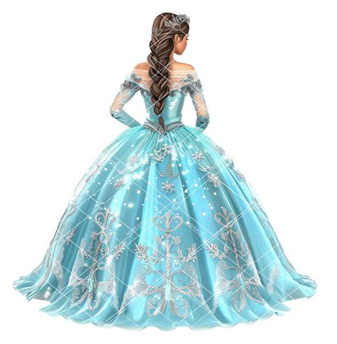Quinceañera Dress Clipartwinter Wonderland Quinceañeraquinceañera