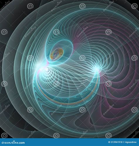 The Rhythm Of Frequency Stock Illustration Illustration Of Optical