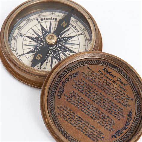 Stanley London Compass Antiqued Copper