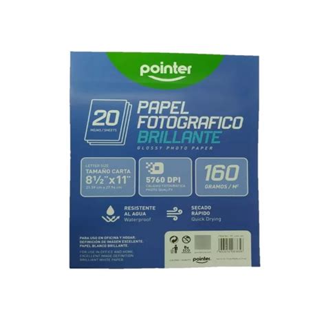 Papel Fotografico Pointerx Hjs Carta G Pp Sskaizen Colombia