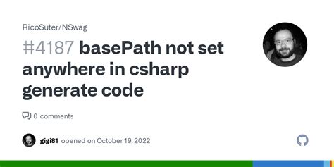 Basepath Not Set Anywhere In Csharp Generate Code · Issue 4187
