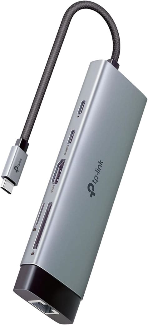 Tp Link Ue330c Usb 3 0 Type C 3 Port Hub And Gigabit Ethernet Adapter Rj45 Lan Wired Hub For