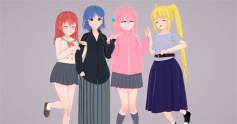 Koikatsu Character Release Koikatsu Bocchi コイカツ キャラ配布 ぼっち・ざ・ろっく