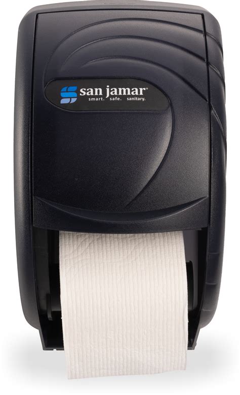 Bulk Buy Oceans Duett Standard Bath Tissue Dispenser 16 Core Black