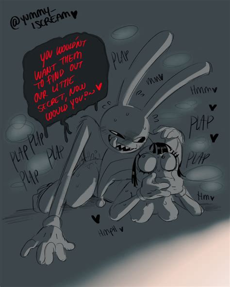 Rule 34 2023 2d 2d Artwork 2d Artwork Anthro Big Ass Big Thighs Black And White Blush Bunny