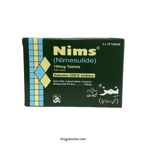 Nims Tablet Uses Side Effects Dosage And Faqs Drugsbank