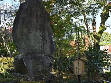 園内にある高浜虚子の句碑 長崎経済新聞