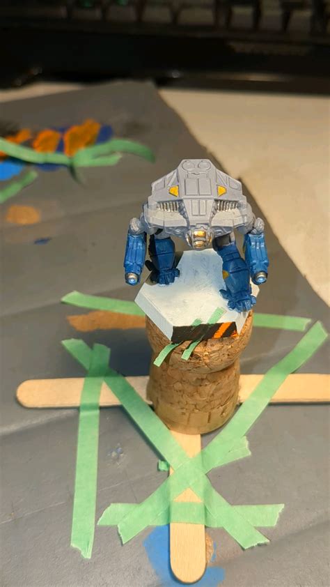 First Attempt Using A Stencil Profanity R Battletech