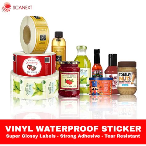 Roll Vinyl Sticker Label Printer Scanext 33092 Scanext Provide Uv Printer Spot Uv Machine