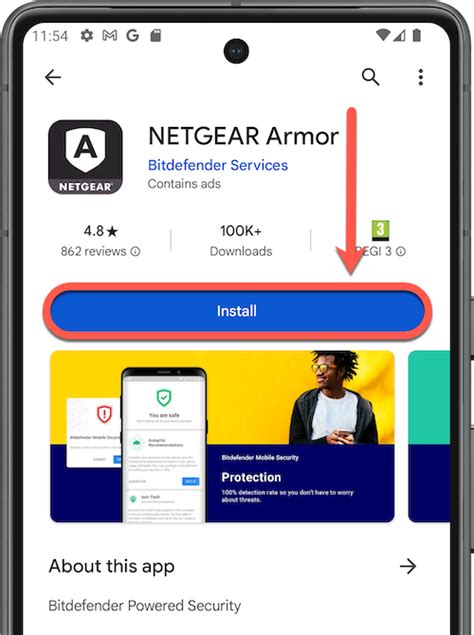 Install And Set Up Netgear Armor By Bitdefender On Android
