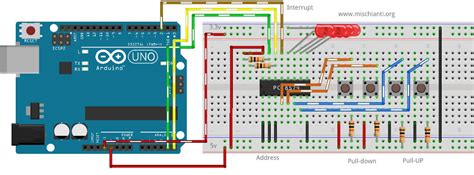 Pcf8574 I2c Digital I O Expander Arduino Esp8266 And Esp32 Basic I O And Interrupt Part 1