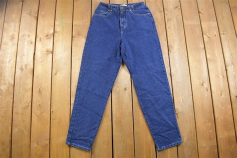Vintage 1990s Christopher And Banks Blue Denim Jeans Si Gem