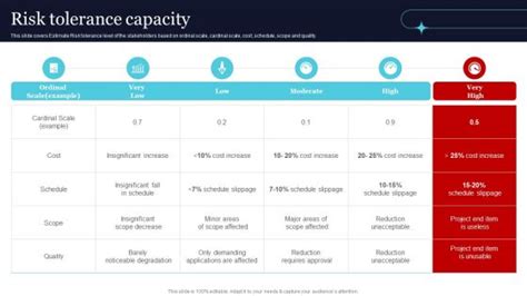 Risk Tolerance Capacity Powerpoint Templates Slides And Graphics
