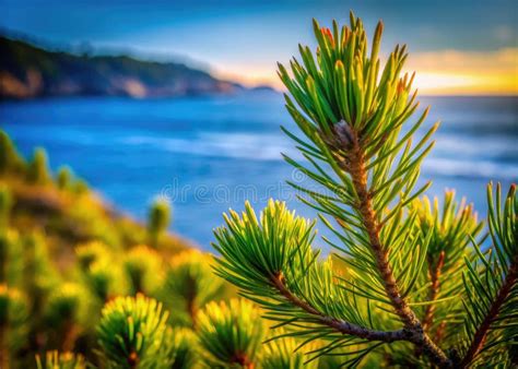Coastal Pine Needles A Macro Lens Captures The Breathtaking Detail Of