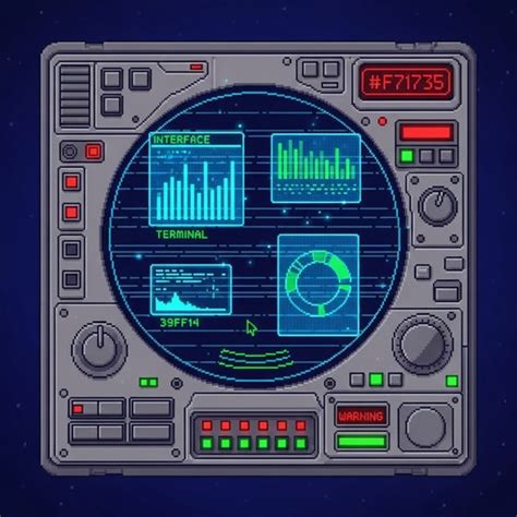 Free Futuristic Control Interface Image Cyberpunk Futuristic