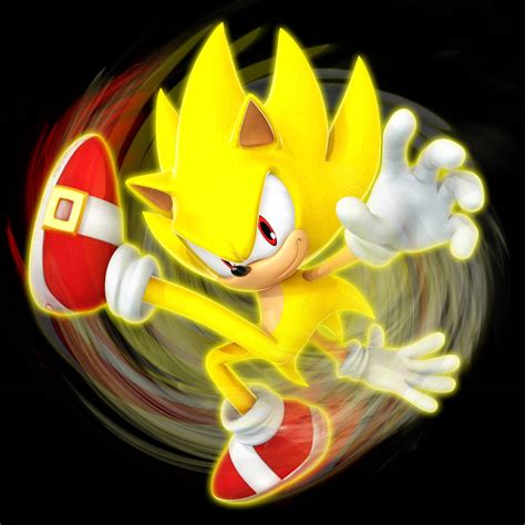 Super Sonic Render By Chrisaimdead On Deviantart