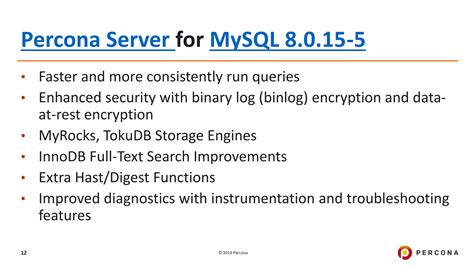 Mysql Ecosystem In 2019 Ppt