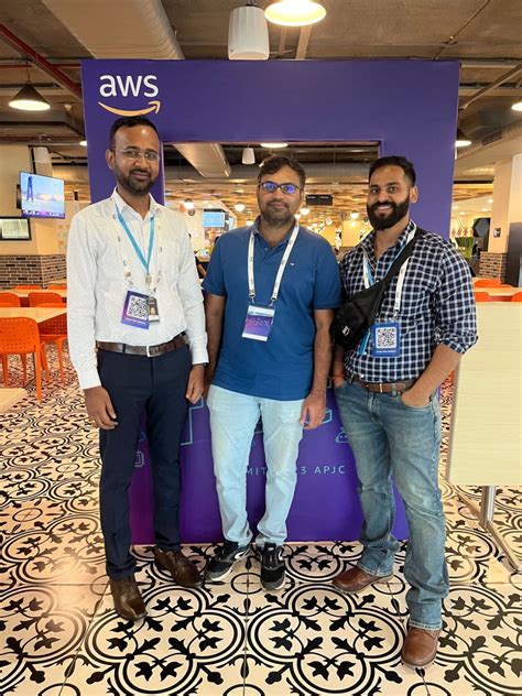 nikhil y on linkedin awstechsummit2023 aws cloudcomputing