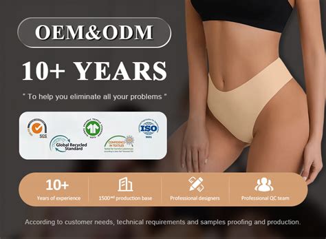 Custom Anti Camel Toe Thong Panties With Narrow Gussets And Seamless