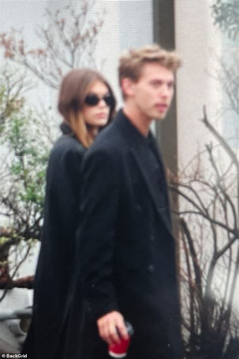 Austin Butler And Kaia Gerber Are Solemn As They Attend Lisa Marie