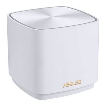 ASUS Dual Band ZenWiFi XD Plus Pack AX Home Mesh WiFi System White LN