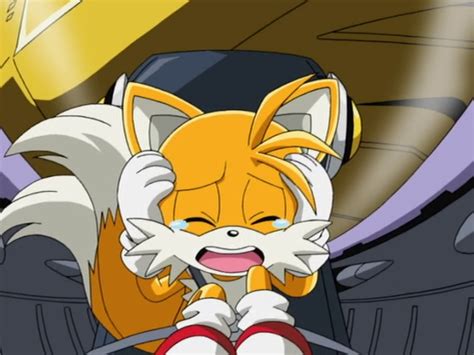 Tails The Fox Sonic X Crying Tails The Fox Sonic X Crying