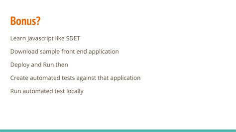 Javascript Test Automation Demo Pdf