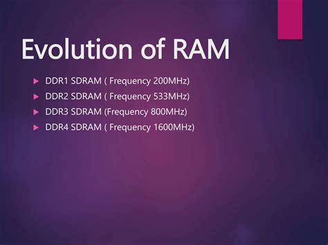ram pptx it is about random access memory which is used pc ppt