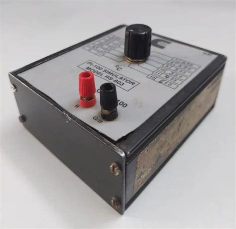 Ms Analog Rtd Simulator For Industrial Model Name Number Rs 803 At