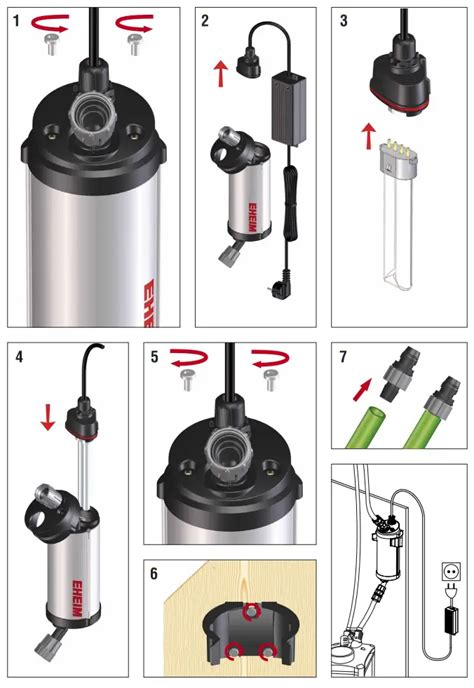 Eheim Reeflexuv 350 Uv Steriliser Instruction Manual