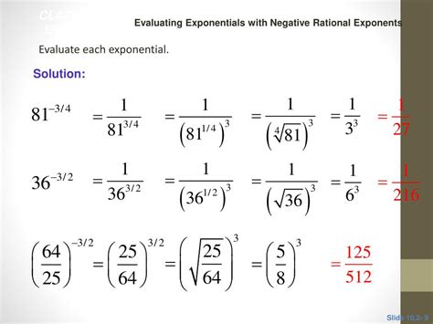 Ppt 102 Rational Exponents Powerpoint Presentation Free Download
