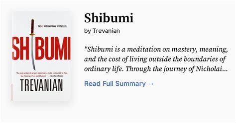 Shibumi By Trevanian Summary Audio Analysis Faq