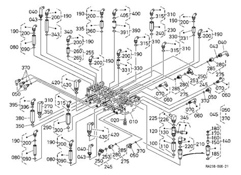 Kubota U17 C60000 Control Valve Parts And Diagram