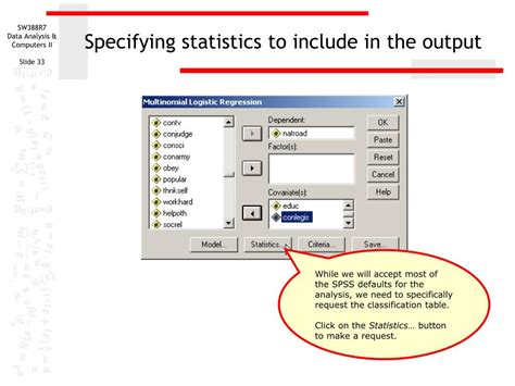 Ppt Multinomial Logistic Regression Basic Relationships Powerpoint Presentation Id