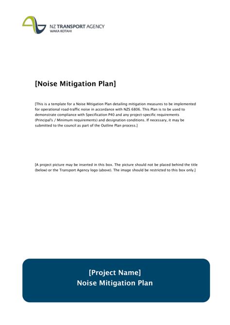 Construction Site Noise Management Plan At Horace Dickenson Blog