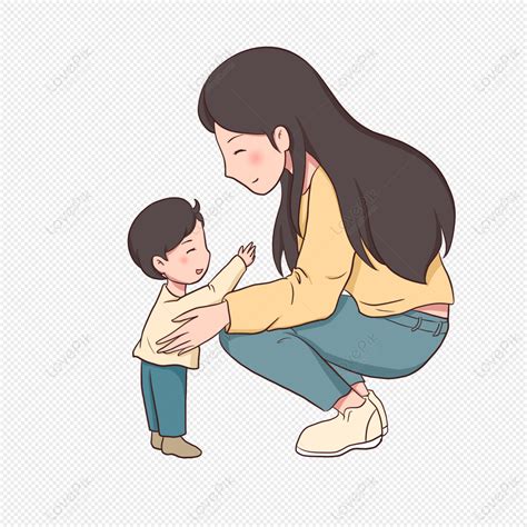 Gambar Animasi Ibu Dan Anak - 56+ Koleksi Gambar