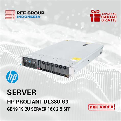 HP ProLiant DL380 G9 Gen9 19 2U Server 16x 2 5 SFF 2x Intel XEON E5 2600 V3 V4 SAS SATA Raid